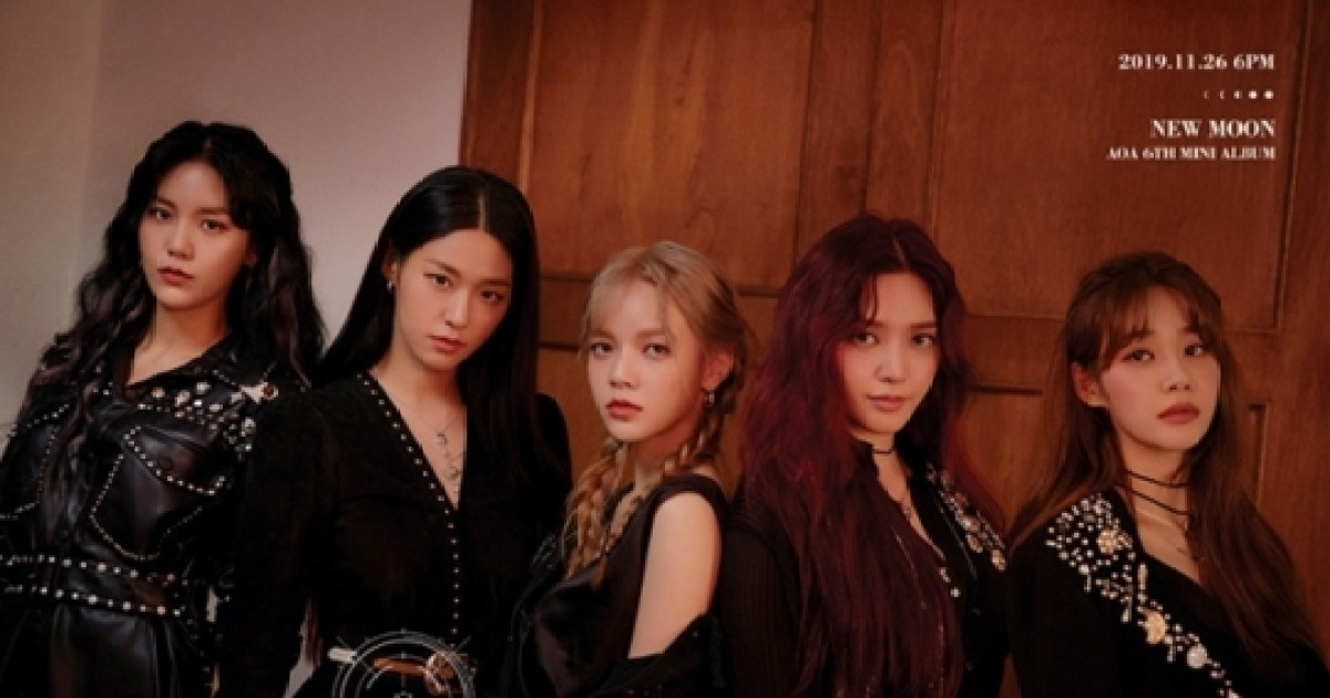 AOA, 11월 26일 컴백..신곡 '날 보러 와요' 타이틀 포스터 공개