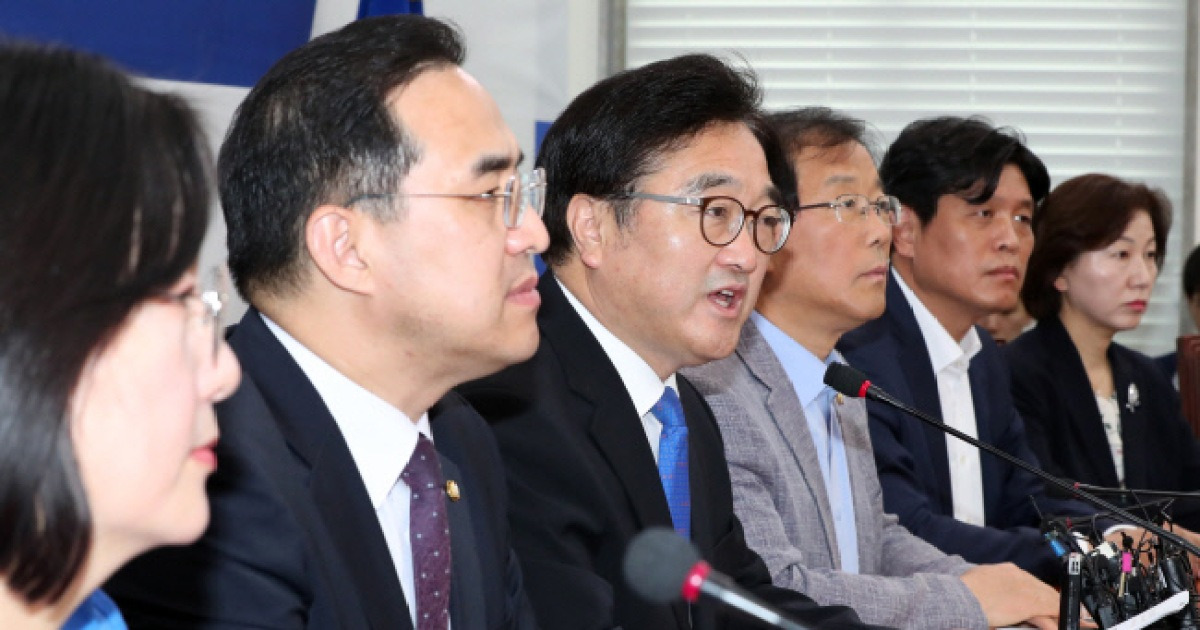 우원식 "근거없이 386·586을 기득권으로 매도?..민주개혁 세력 분열시키는 것"