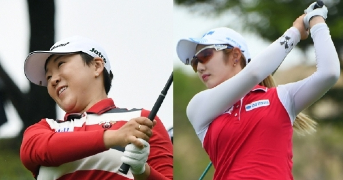 '라이벌' 신지애·스즈키, 엘리에르 오픈 2R 나란히 5위..선두는 배선우 [JLPGA]