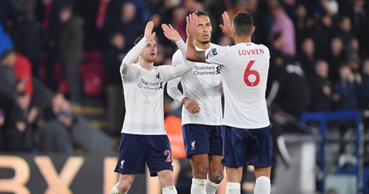 [EPL 13R] 리버풀 무패 행진..크리스탈팰리스에 2-1 승리