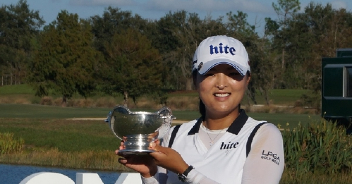 상금왕 고진영 "아쉽고 부족한 점 느껴져..푹 쉬지는 못할 것 같다" [LPGA CME그룹 투어챔피언십]