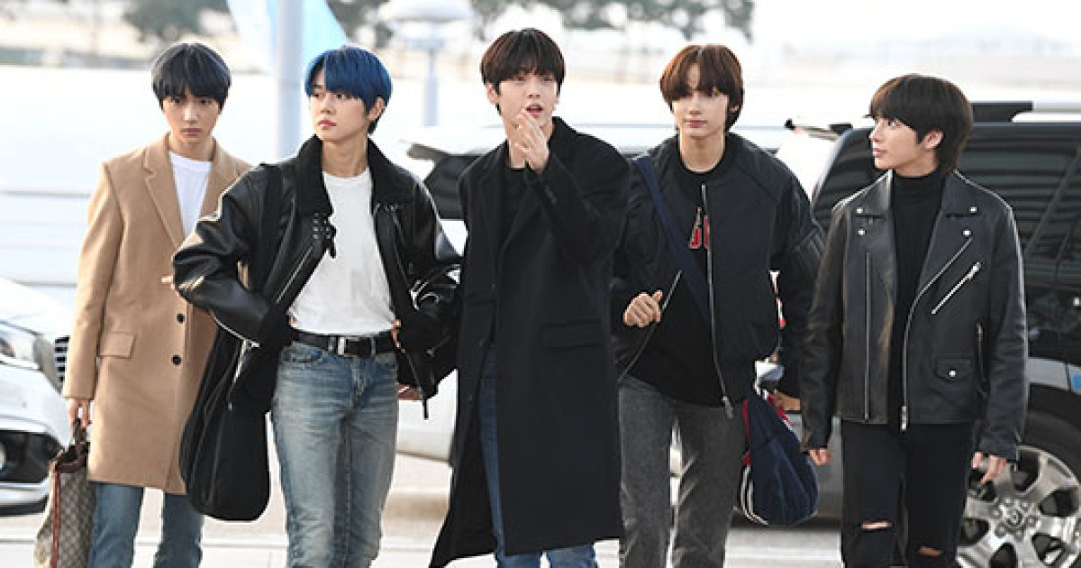 투모로우바이투게더 'AAA 떠나요' [MK포토]