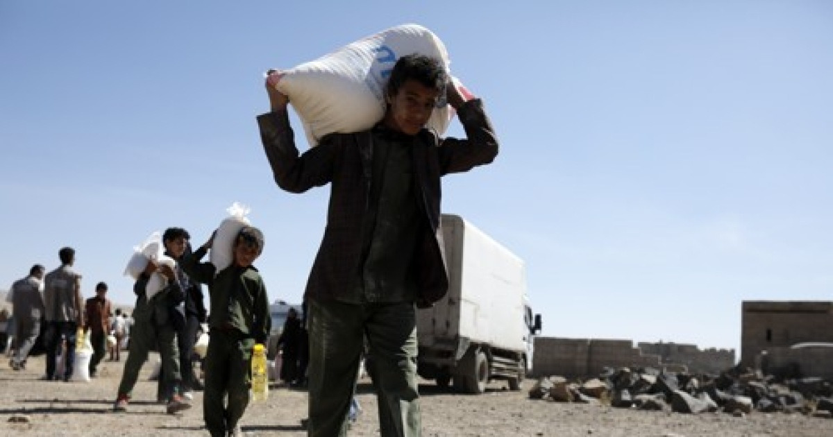 YEMEN CONFLICT FOOD AID