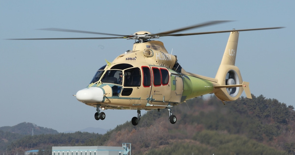 KAI succeeds in first flight of light civil helicopter