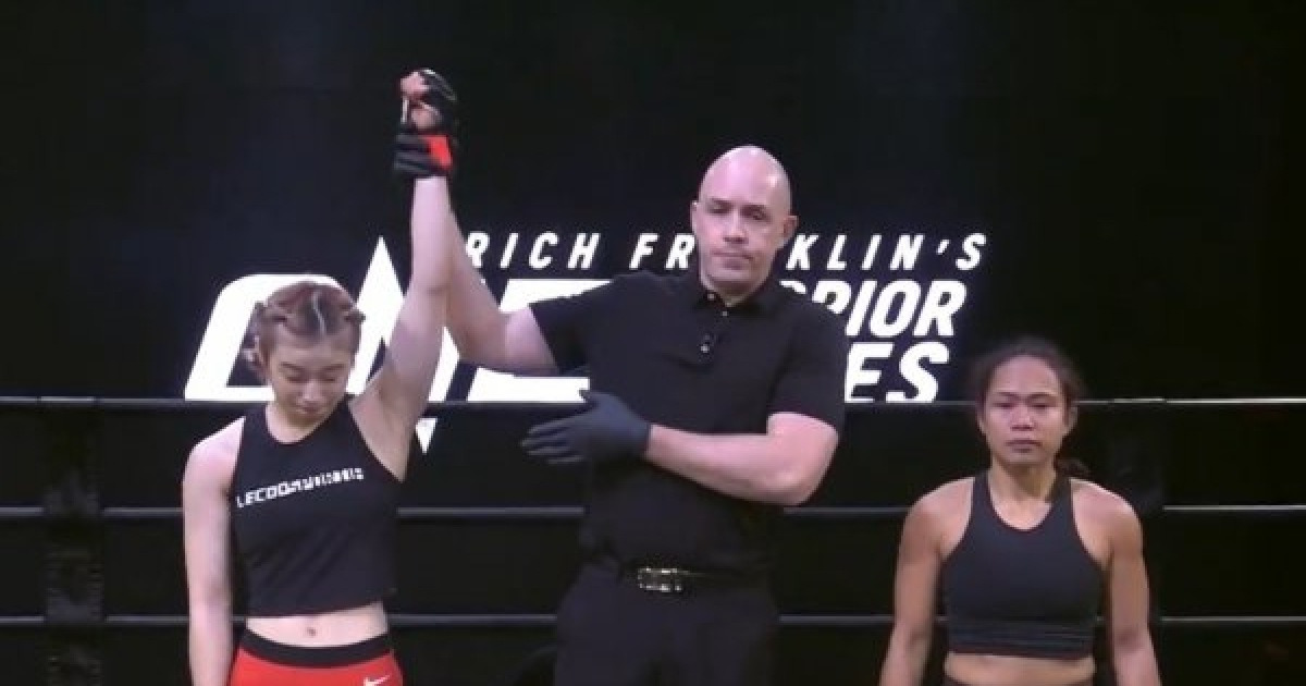 서지연, 원워리어 1R TKO승 '3연속 TKO 질주'