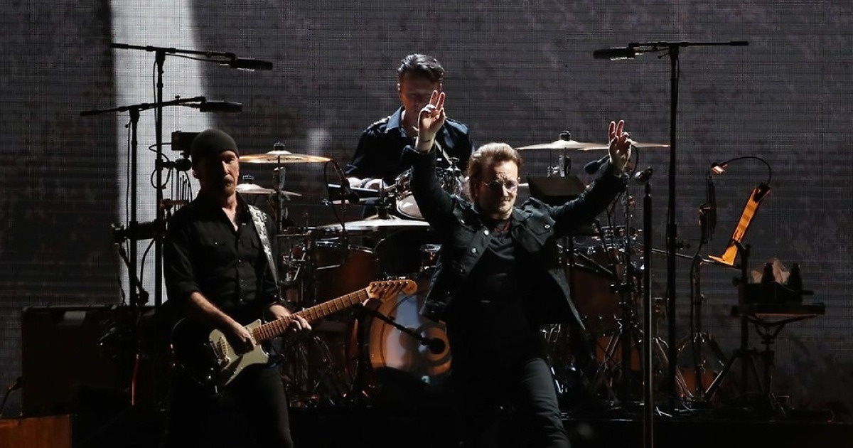 역사적 첫 내한공연 펼치는 U2