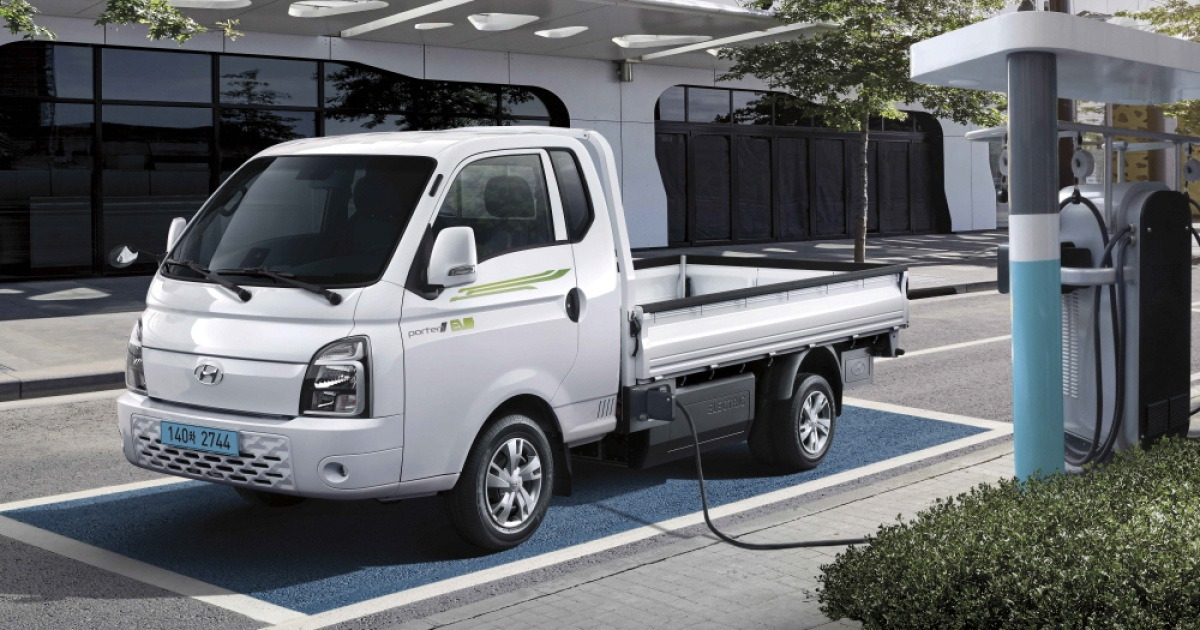1t 전기트럭 시대 개막, 포터 이어 내년 봉고 EV 출격