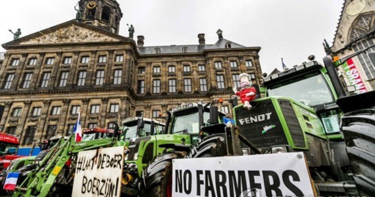 NETHERLANDS FARMERS PROTEST