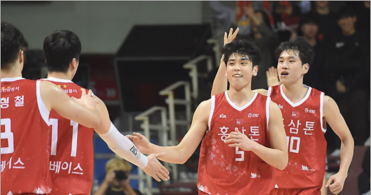 [MD포토] KGC 'KT 꺾고 단독 2위로'