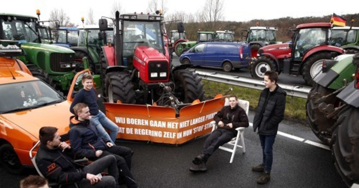 NETHERLANDS FARMERS PROTEST