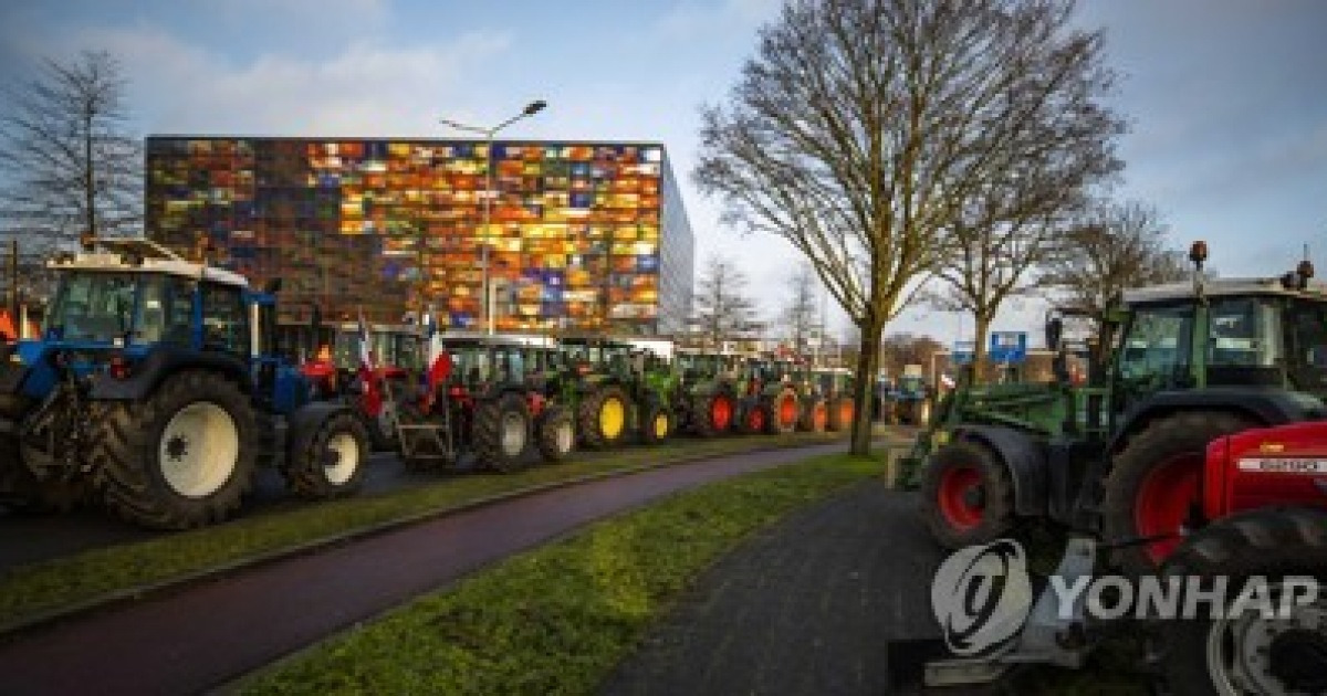 NETHERLANDS FARMERS PROTEST