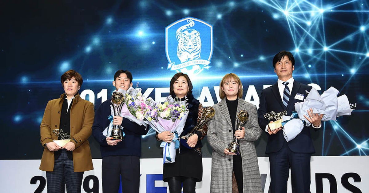 '2019 KFA 시상식' 영광의 수상자들[포토]