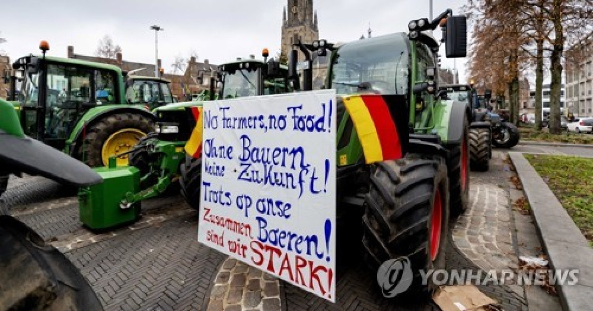 NETHERLANDS FARMERS PROTEST