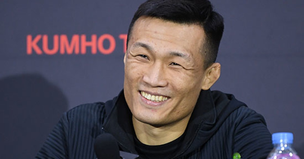 정찬성 '에드가에 TKO승 거둔 좀비의 미소' [MK포토]