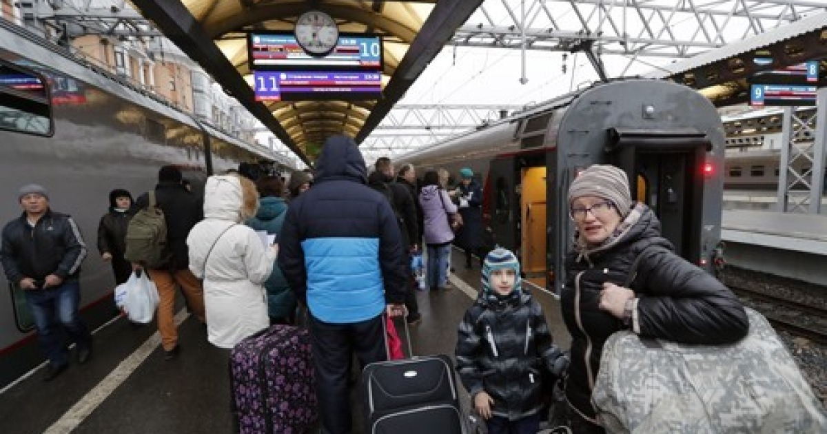 RUSSIA CRIMEA TRAIN