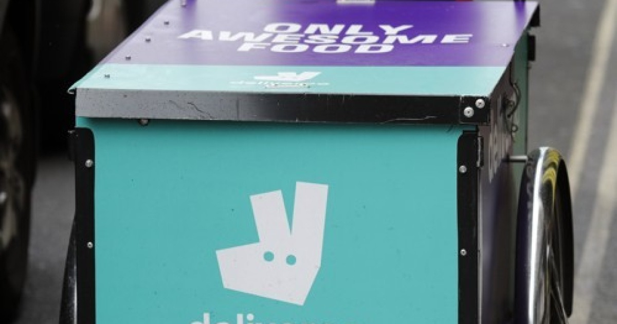 Britain Amazon Deliveroo