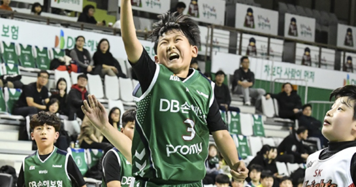 [KBL주말리그] 형들 몫까지 우리가! DB U10부, 접전 끝에 SK U10부 꺾어