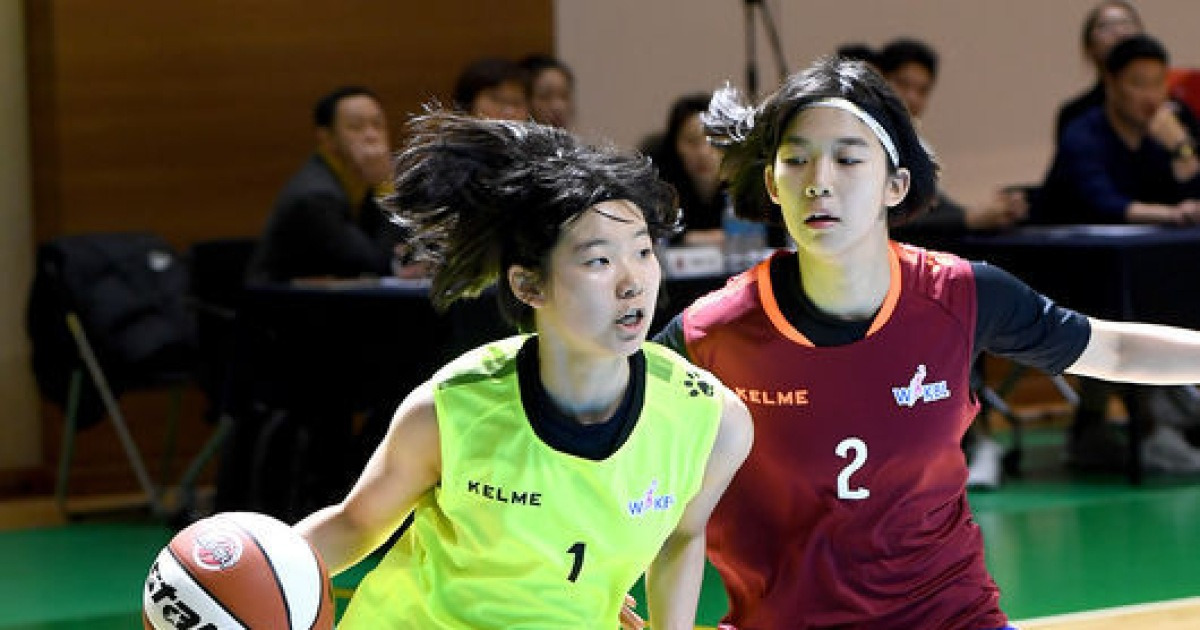 허예은-신민지, '2019-20 WKBL 신입선수 선발회 도전' [사진]