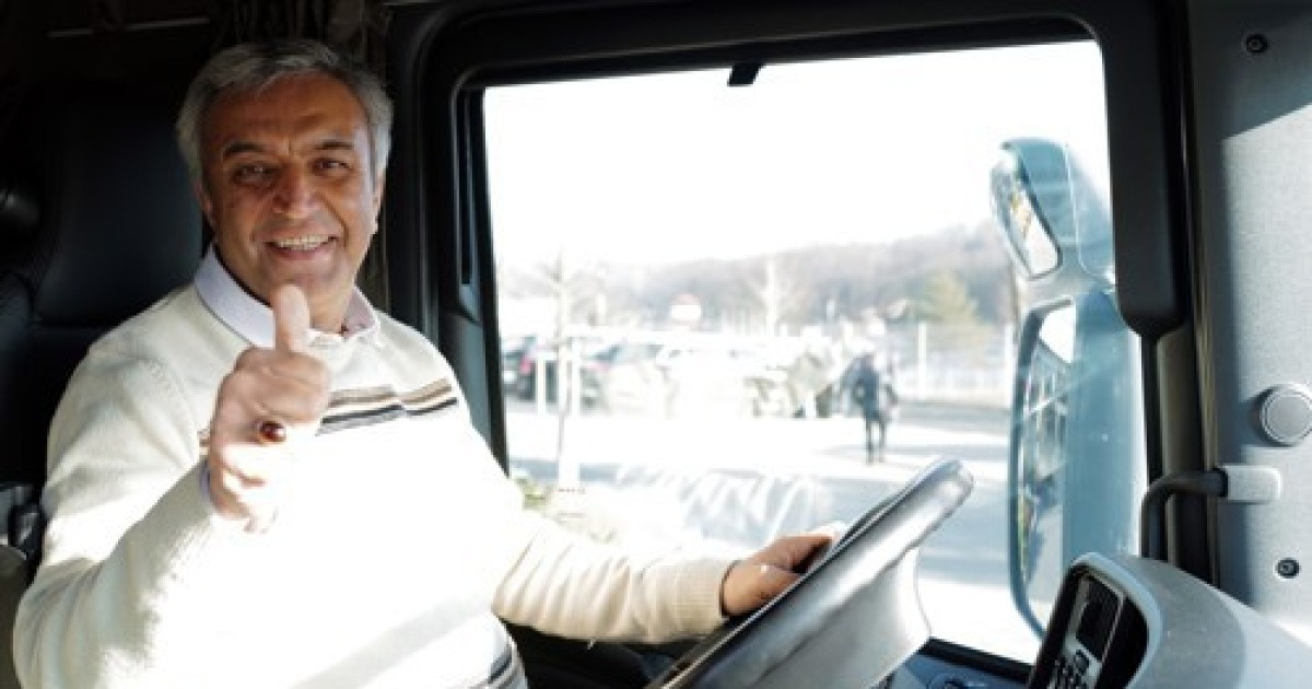 POLAND IRAN NEW TRUCK FOR IRANIAN DRIVER