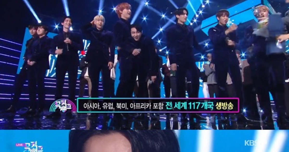 '뮤직뱅크' SF9 '굿 가이'로 2관왕..트로피 들고 감격의 눈물[★밤TView]