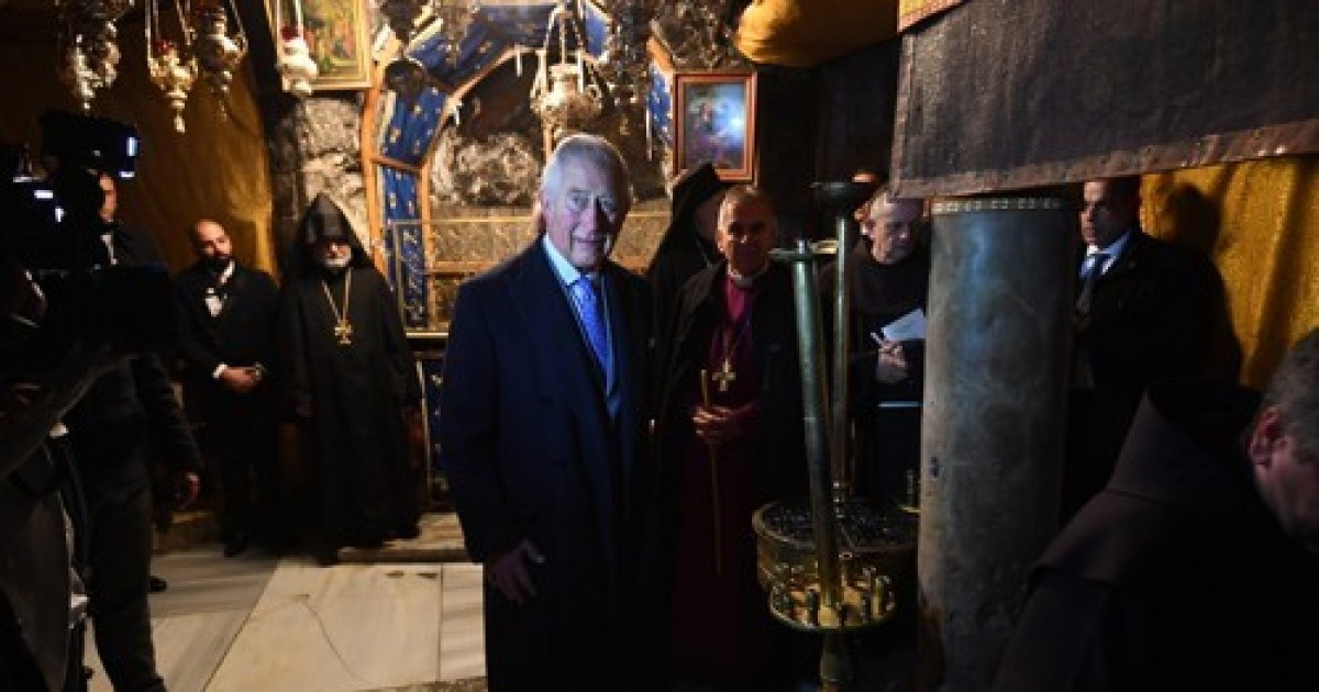 PALESTINE BRITAIN ROYALTY