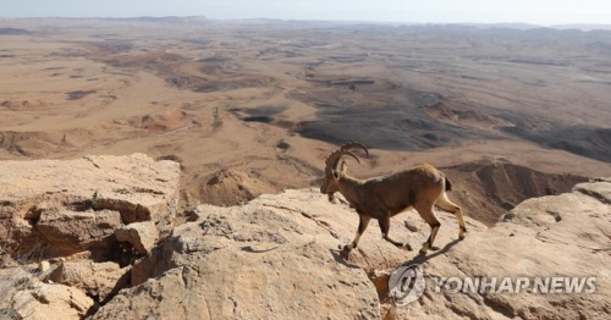 MIDEAST ISRAEL RAMON CRATER