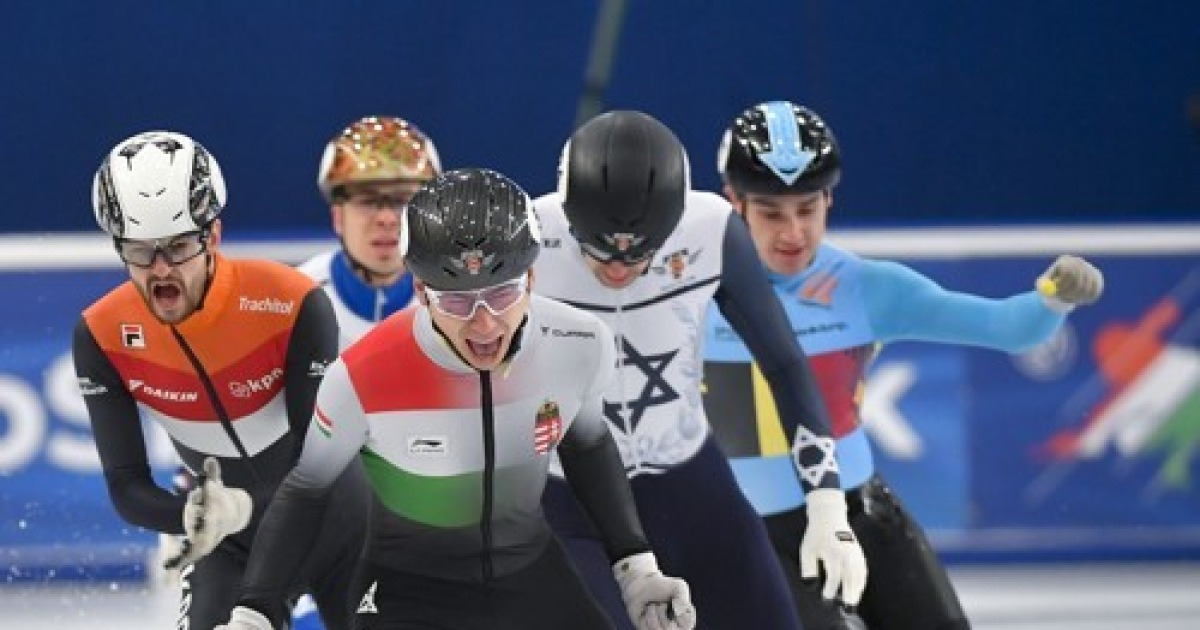 HUNGARY SPEED SKATING EUROPEAN SHORT TRACK CHAMPIONSHIPS