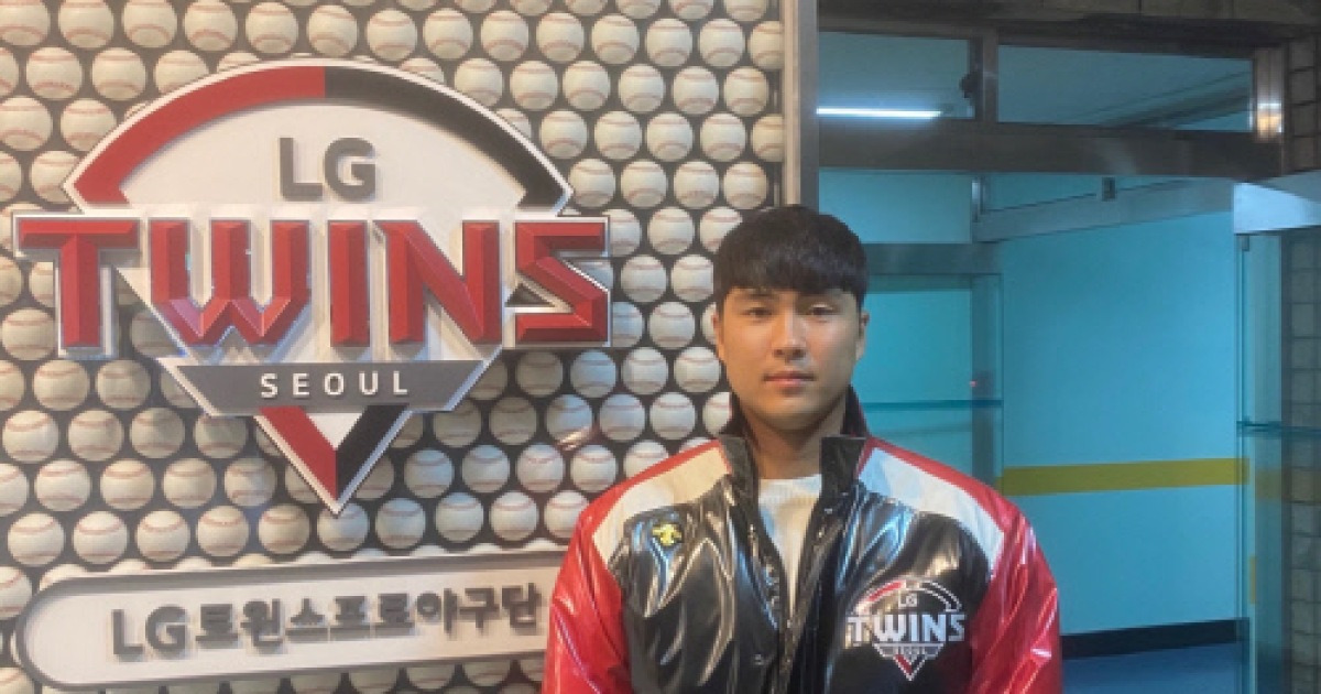 '154km' LG 백승현 "색다른 경험..투수할 생각은 없다"[SS TALK]