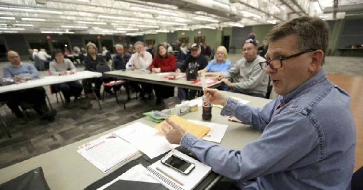 Election 2020 Iowa Caucus