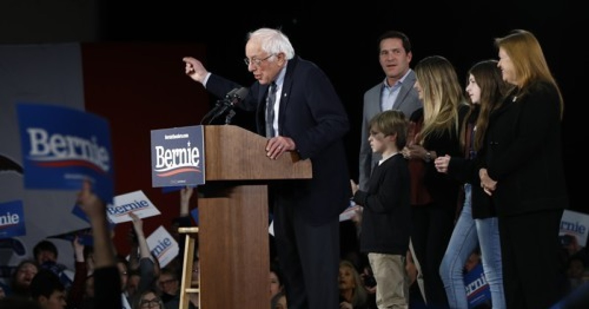 Election 2020 Bernie Sanders