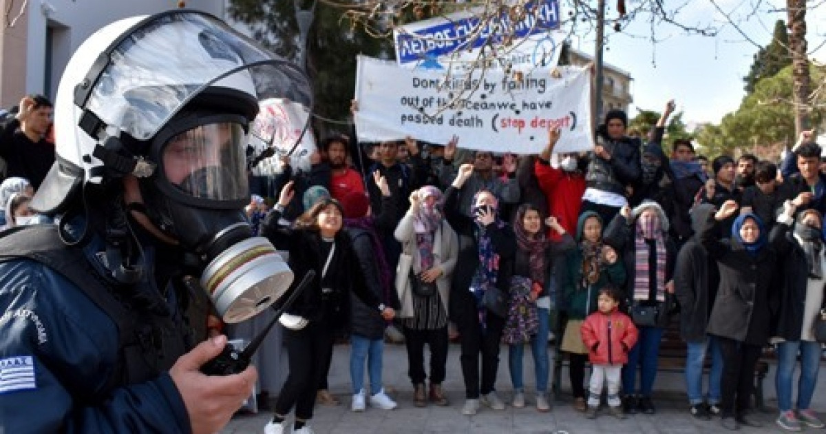 GREECE ASYLUM SEEKERS LESVOS