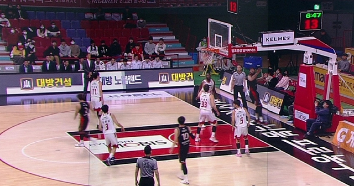 프로농구 kt, 오리온 제압..6강 굳히기 박차