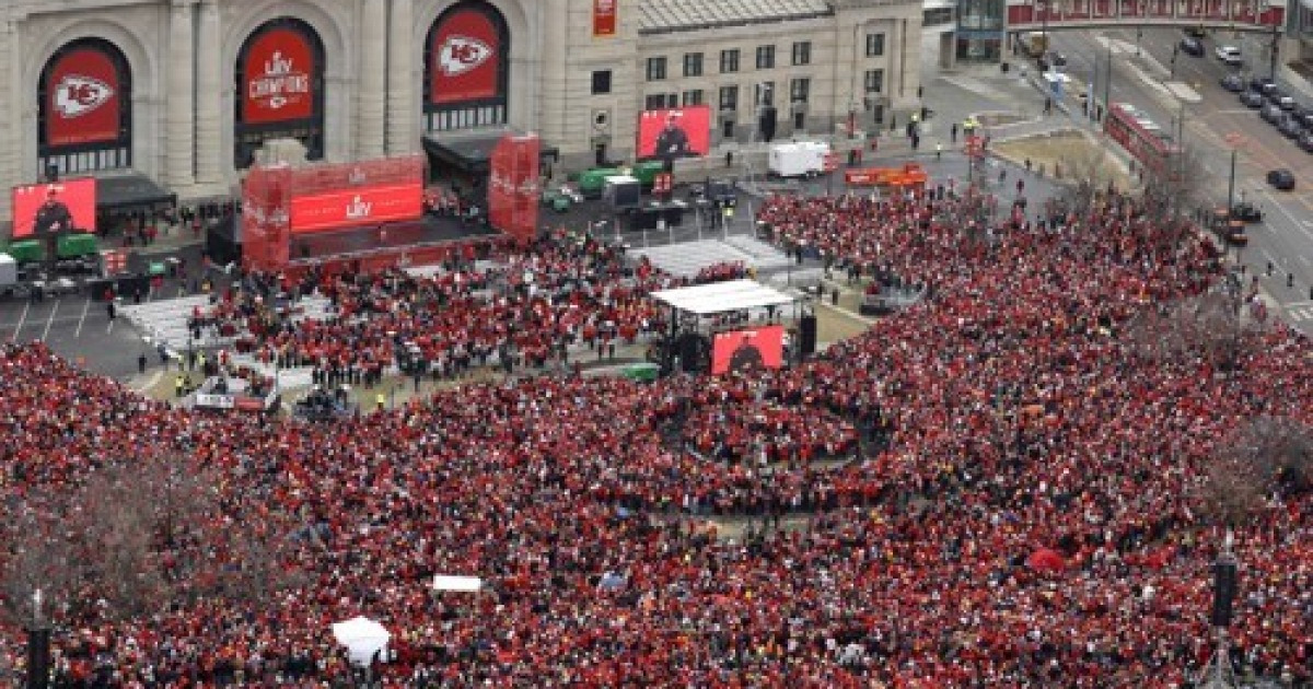 Super Bowl Parade Football
