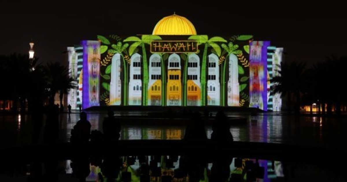 UAE SHARJAH LIGHT FESTIVAL
