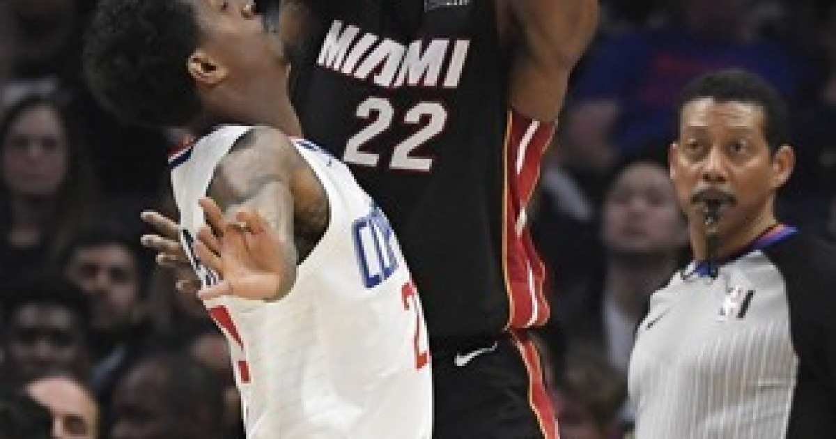 Heat Clippers Basketball