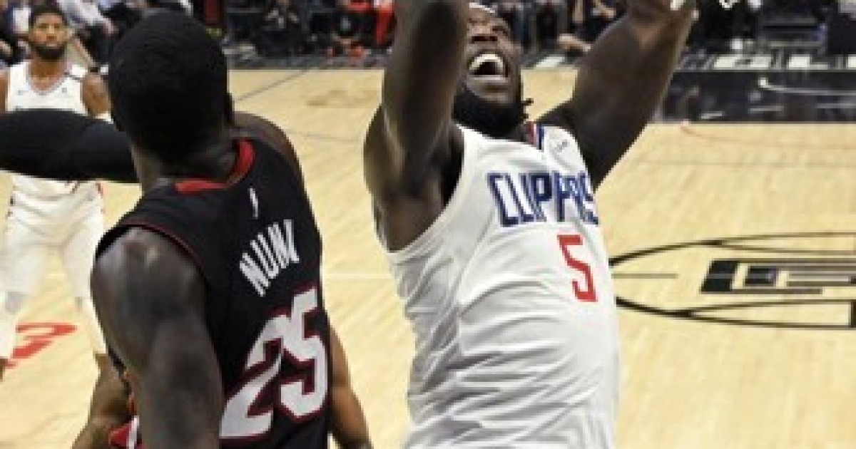 Heat Clippers Basketball
