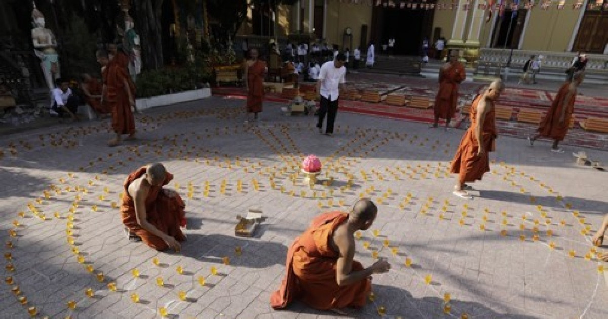 CAMBODIA RELIGION BUDDHIST MEAK BOCHEA
