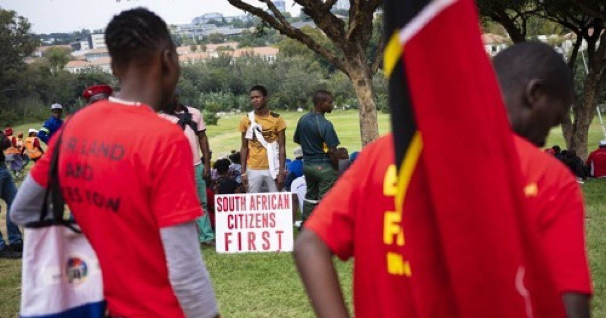 SOUTH AFRICA EFF ESKOM PROTEST
