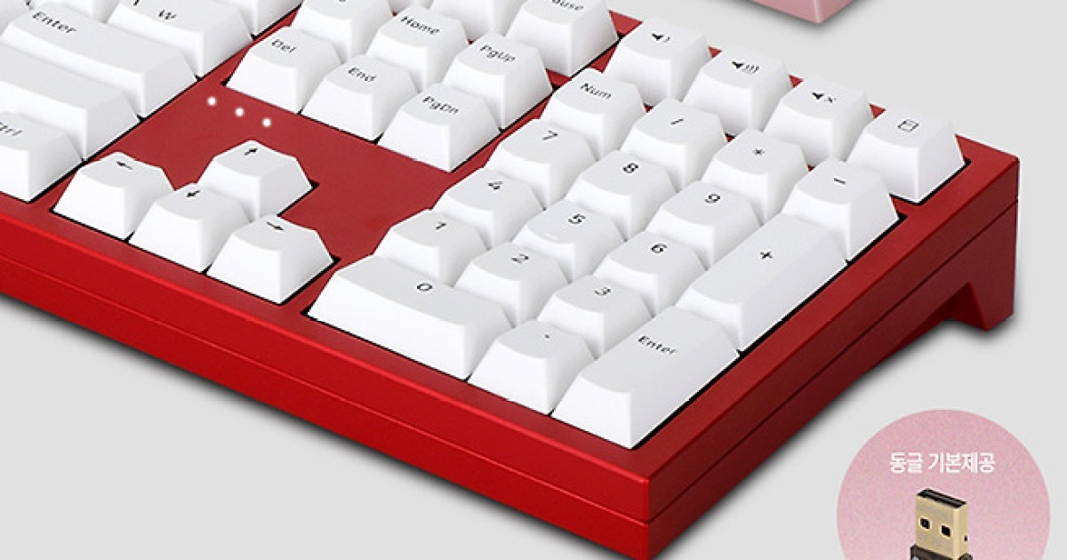 국내 최초 블루투스 CNC 풀 알루미늄 키보드, 콕스 CA108BT 출시