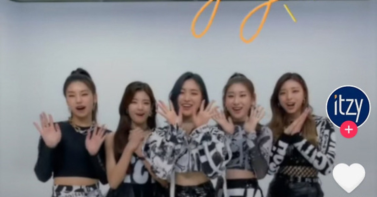 ITZY, 신곡 '워너비' 틱톡 댄스 챌린지 시작..'미미미 춤'으로 인기몰이 예고