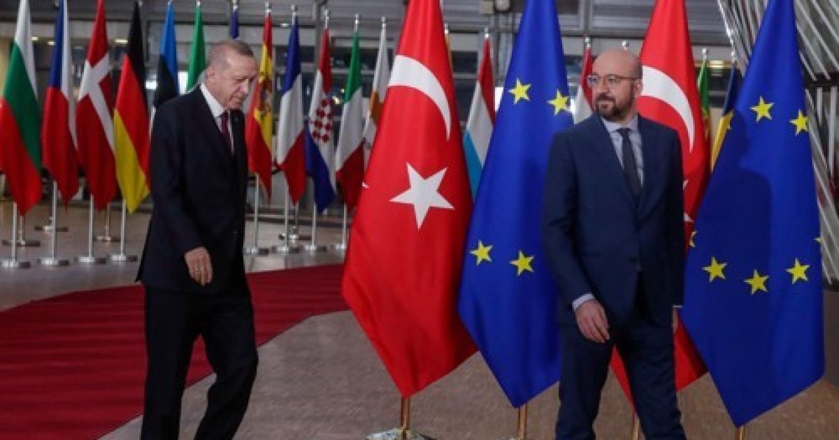 BELGIUM EU TURKEY MEETING