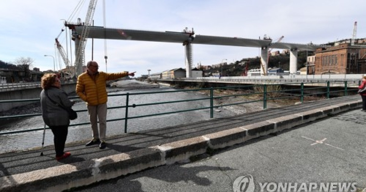 ITALY NEW GENOA MOTORWAY