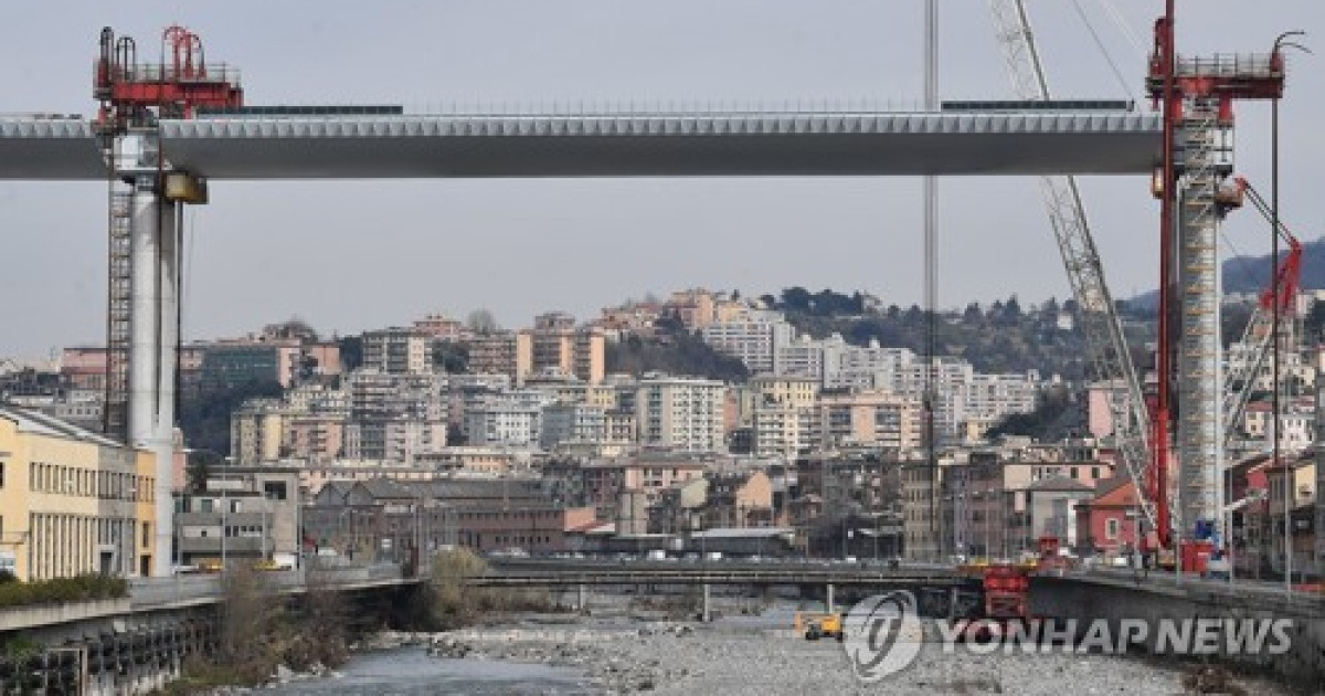 ITALY NEW GENOA MOTORWAY