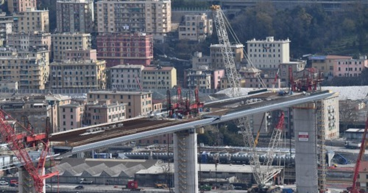 ITALY NEW GENOA MOTORWAY