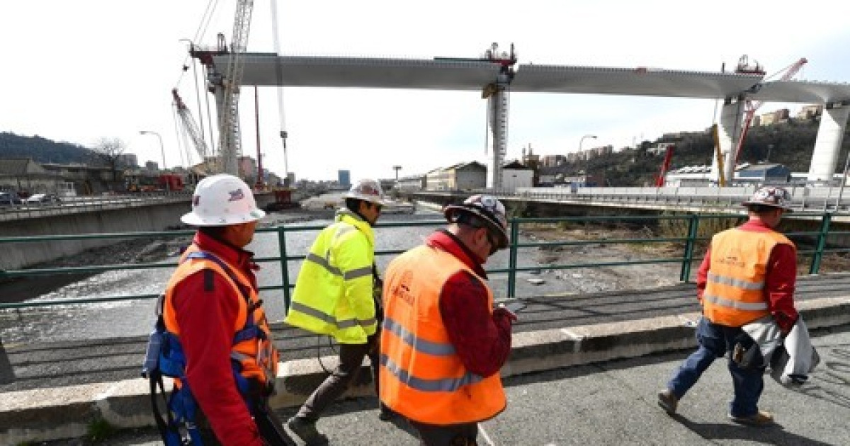 ITALY NEW GENOA MOTORWAY