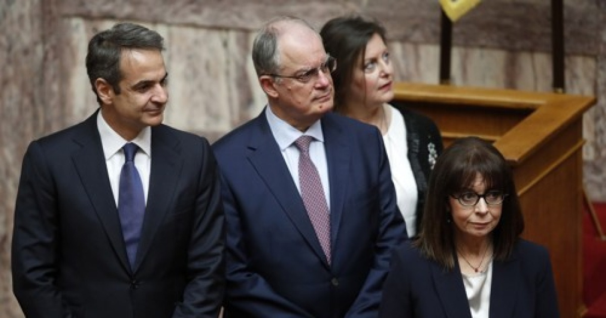 GREECE GOVERNMENT PRESIDENT SWEARING IN