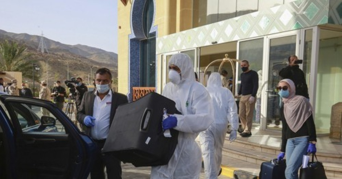 Virus Outbreak Jordan