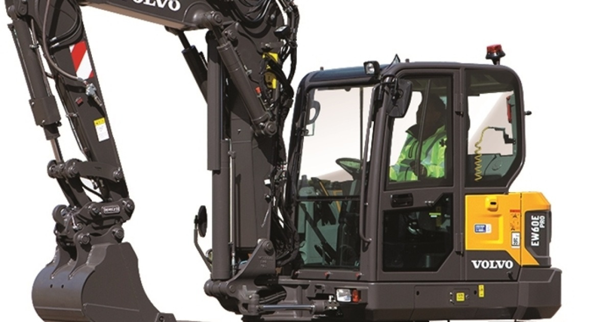 볼보건설기계코리아, 신형 휠 굴착기 'EW60E PRO' 출시
