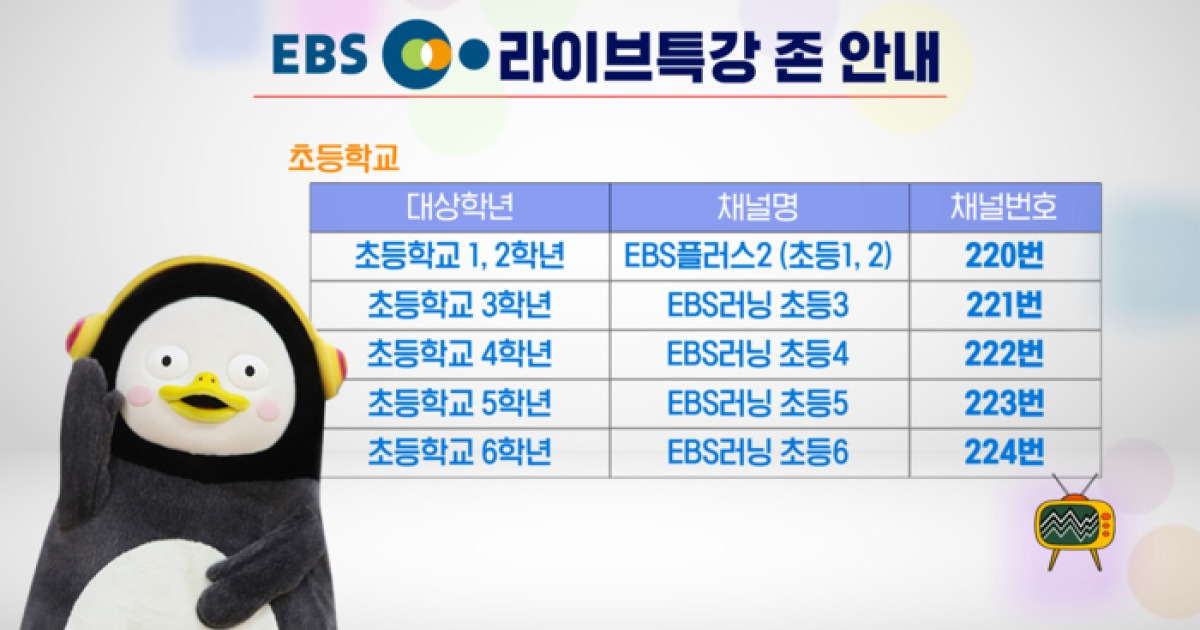 KT 스카이라이프, 'EBS 라이브특강 존' 신설