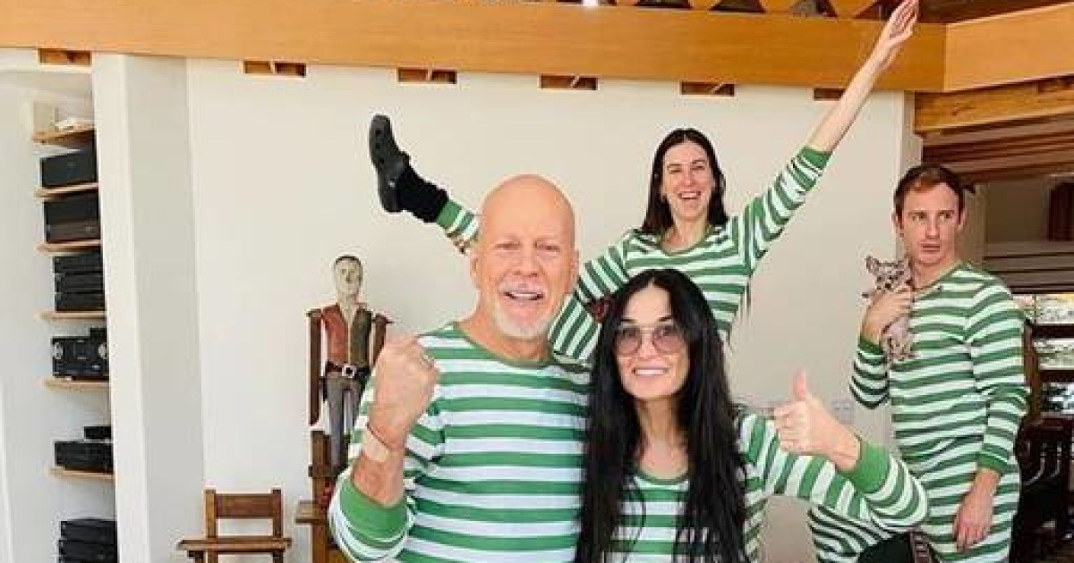 '이혼해도 절친' 브루스 윌리스·데미 무어, 격리생활도 함께